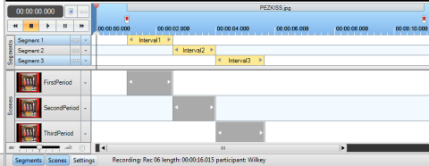How to set up and use scenes and segments in Tobii Studio